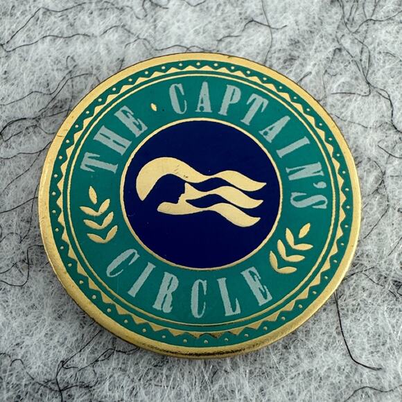 Other | Vintage Princess Cruise Line Ship Captains Circle Member Gold ...